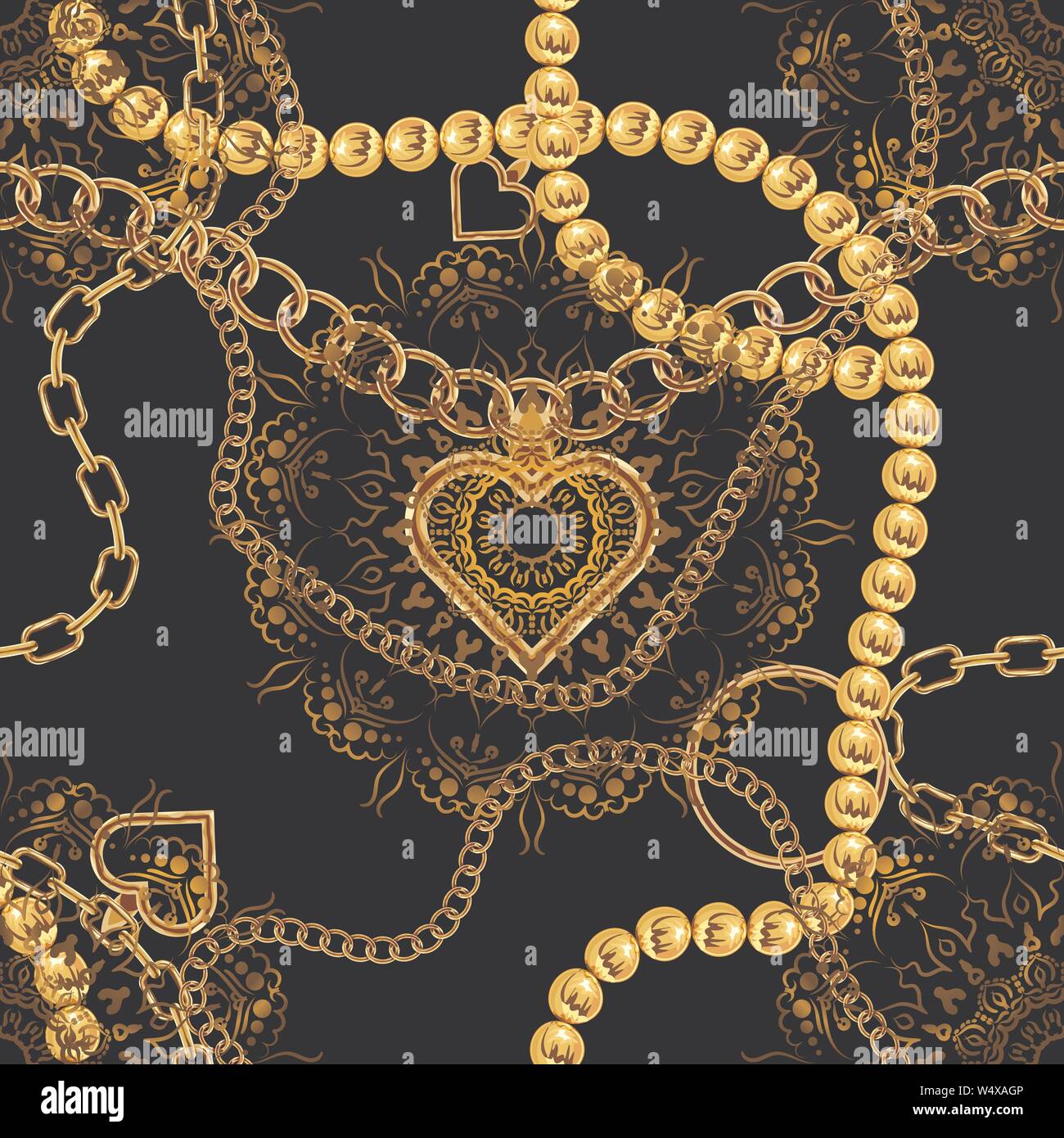 Solid gold bracelet Stock Vector Images - Alamy