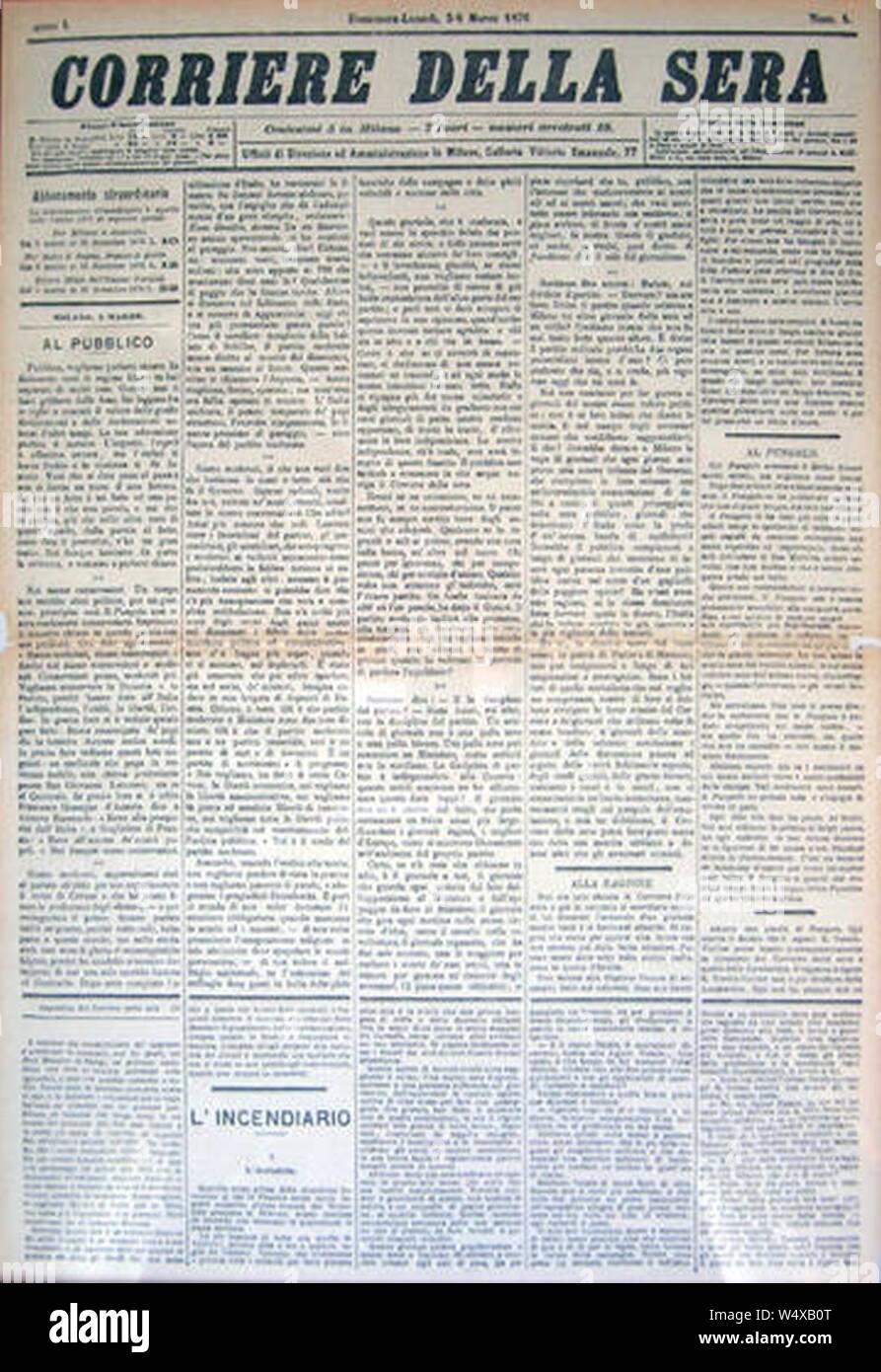 Corriere della hi-res stock photography and images - Alamy