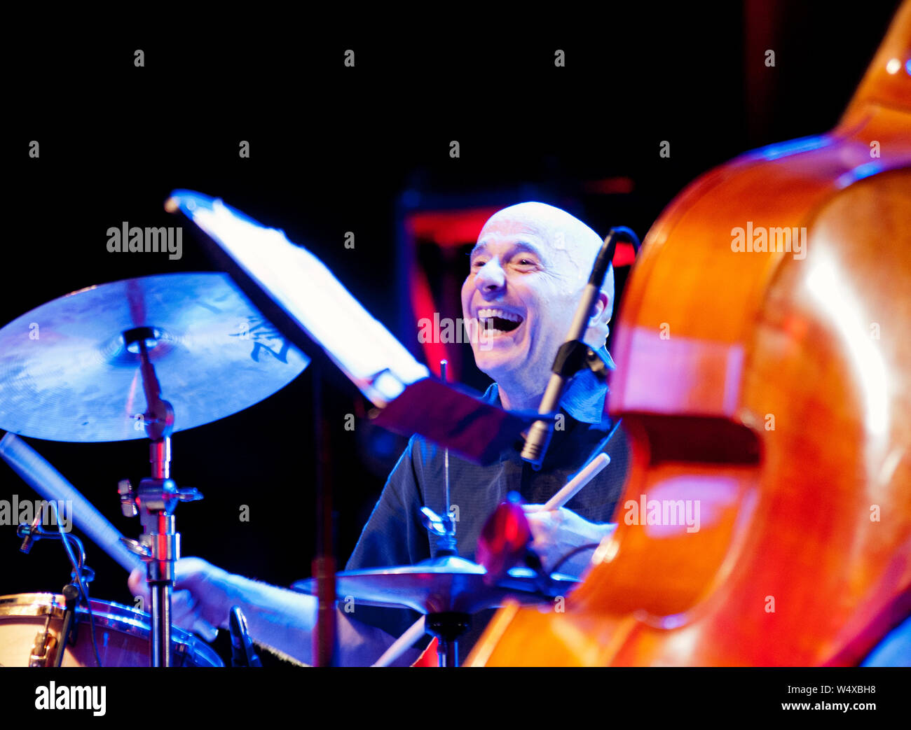 Joey Baron, jazz drummer Stock Photo - Alamy