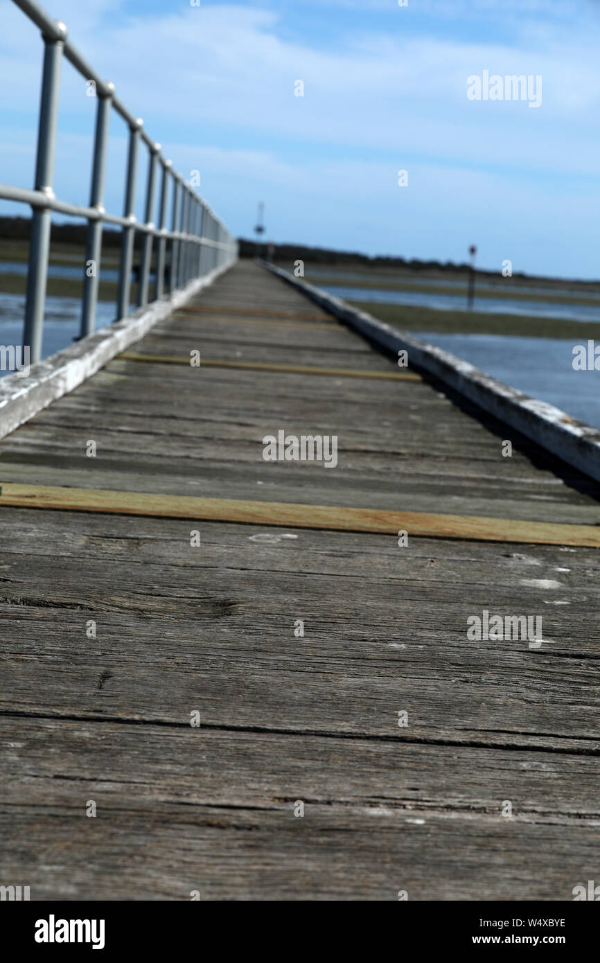 Pier Steg at the sea in Australia Stock Photo - Alamy