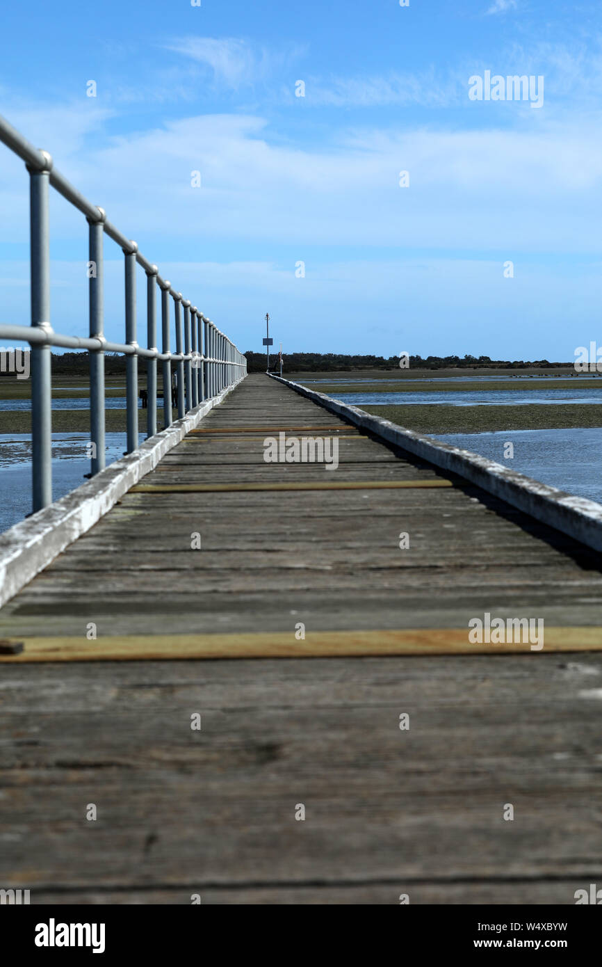 Pier Steg at the sea in Australia Stock Photo - Alamy