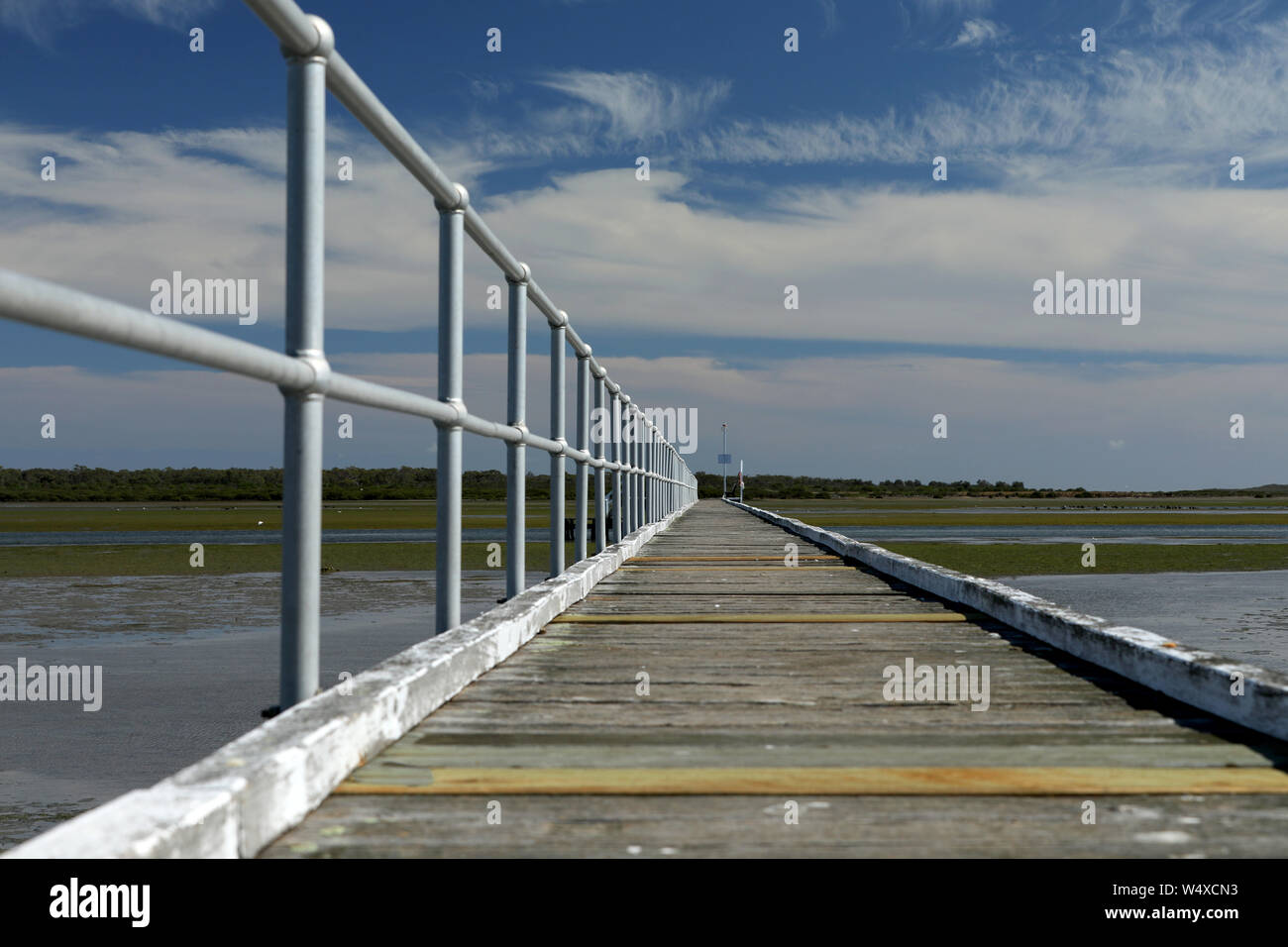 Pier Steg at the sea in Australia Stock Photo - Alamy