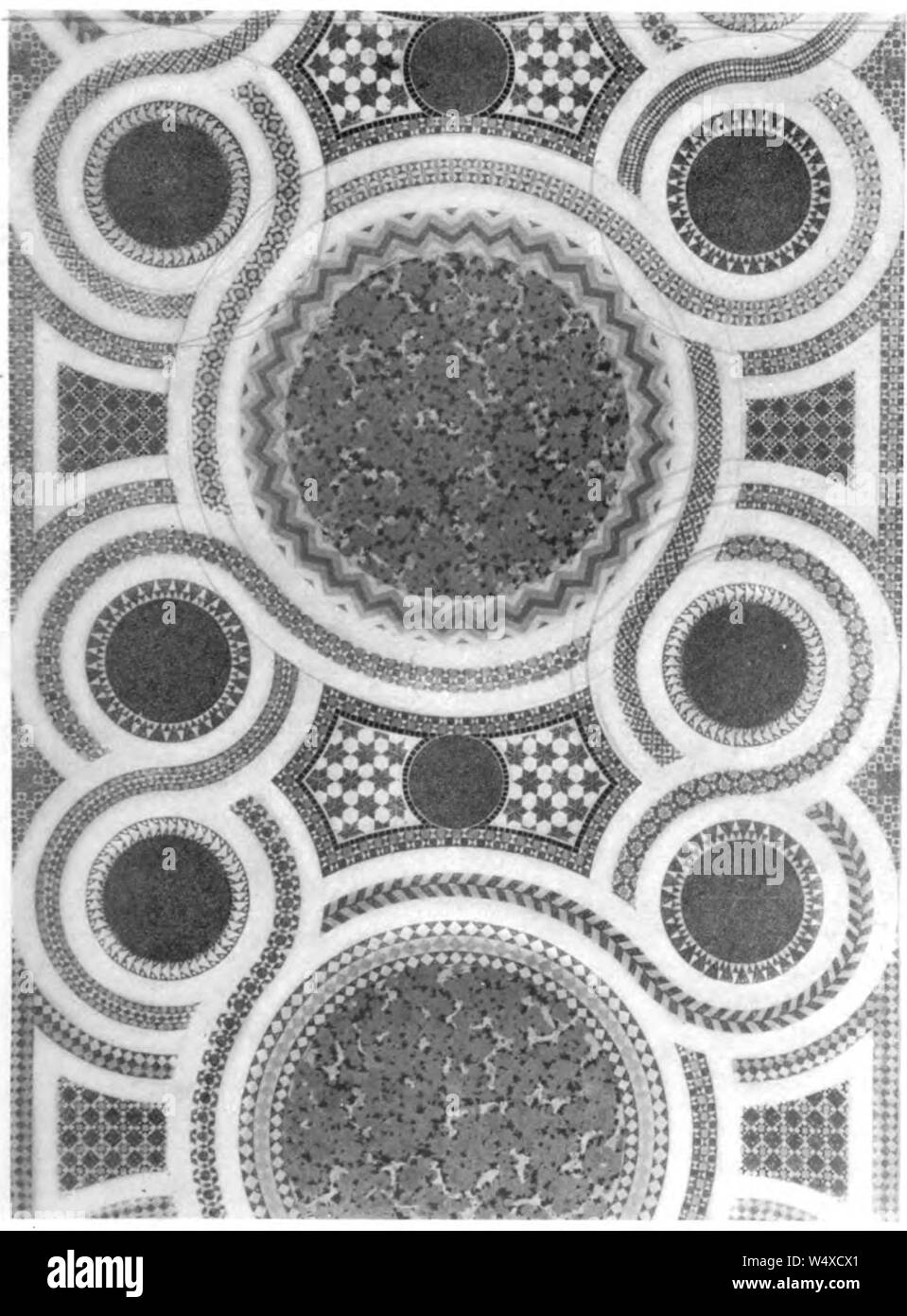 Cosmati pavement at Santa Maria Maggiore, Rome Stock Photo - Alamy