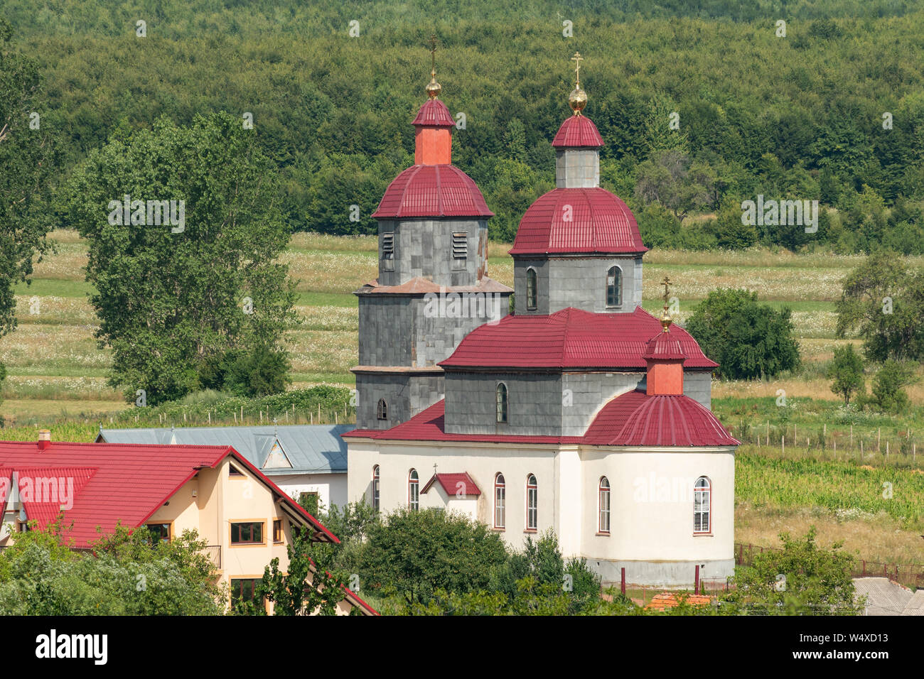The Lipova Russian Church, Lipoveni, Romania Stock Photo - Alamy