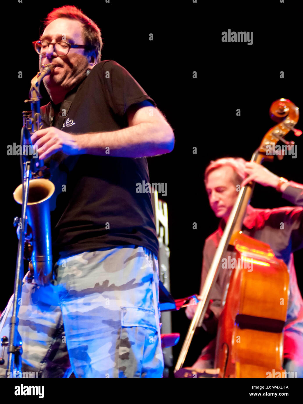 John Zorn, jazz saxophonist Stock Photo - Alamy