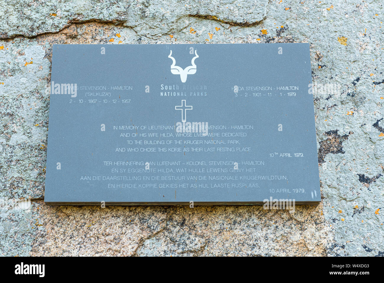 Stevenson hamilton rock heritage site hi-res stock photography and ...