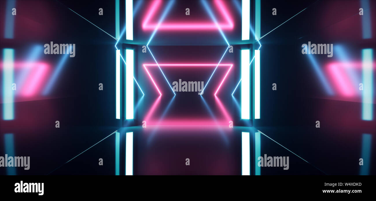 Virtual perspective tunnel hi-res stock photography and images - Alamy