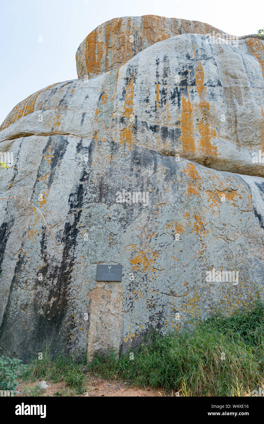 Stevenson hamilton rock heritage site hi-res stock photography and ...
