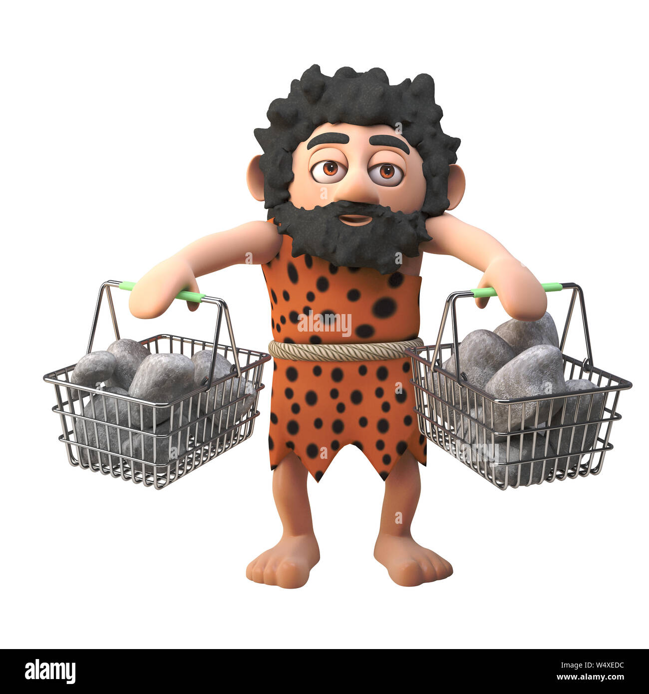 Carrying stones Cut Out Stock Images & Pictures - Alamy