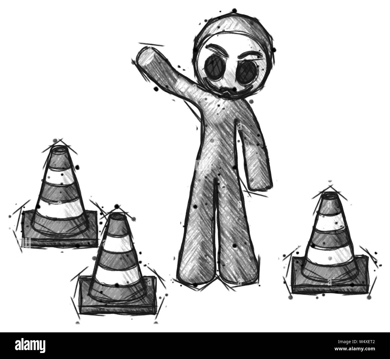 Happy hacker Black and White Stock Photos & Images - Alamy