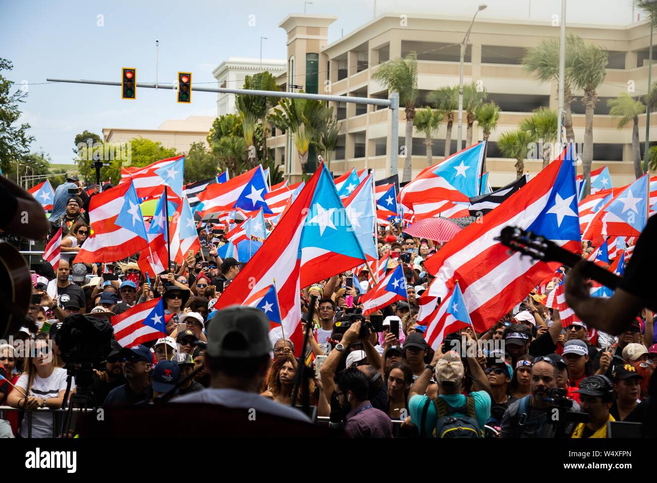 Flags of puerto rico hi-res stock photography and images - Alamy