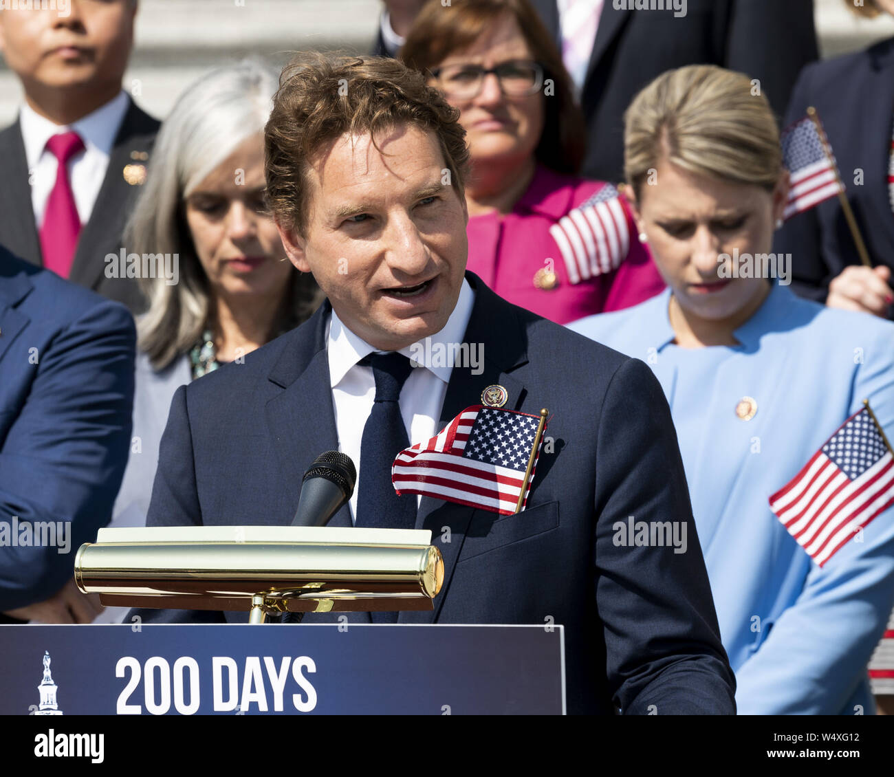 Washington DC, USA. 25th July 2019. U.S Representative DEAN PHILLIPS (D ...