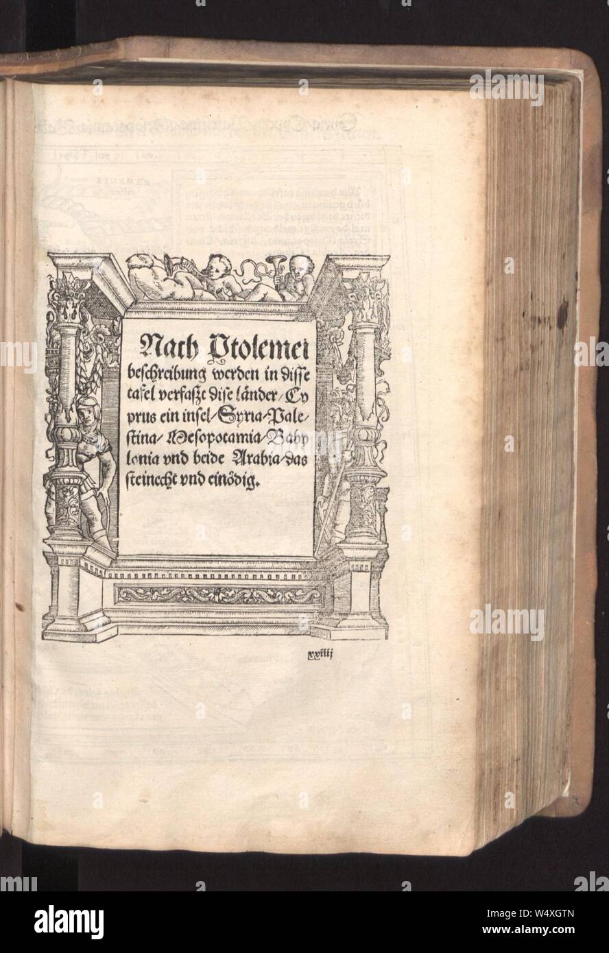 Cosmographia (Sebastian Münster) p 110 Stock Photo - Alamy