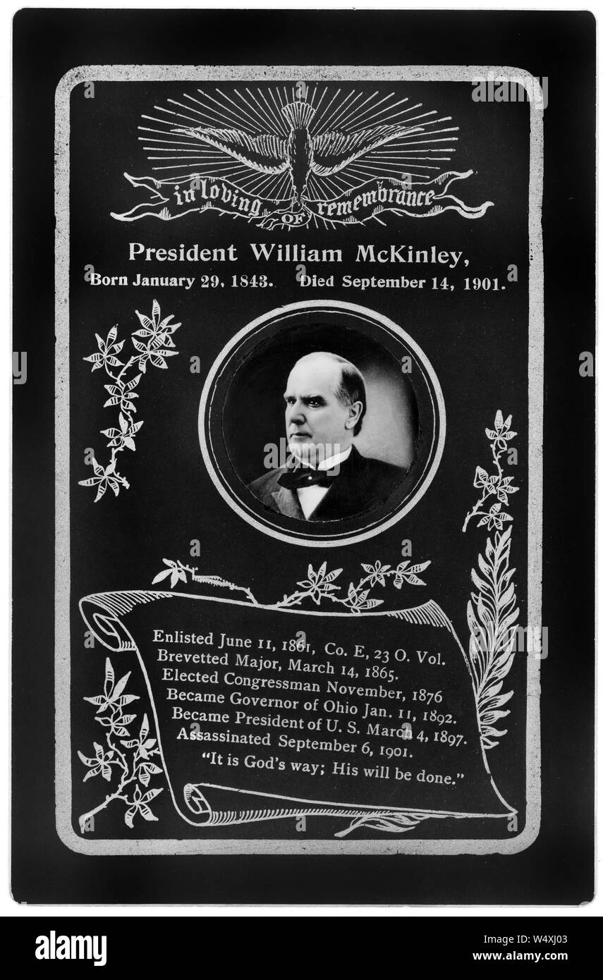 President mckinley assassination hi-res stock photography and images ...