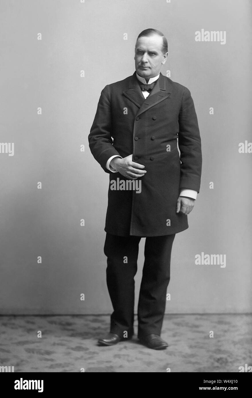 William McKinley (1843-1901), 25th President of the United States 1897 ...