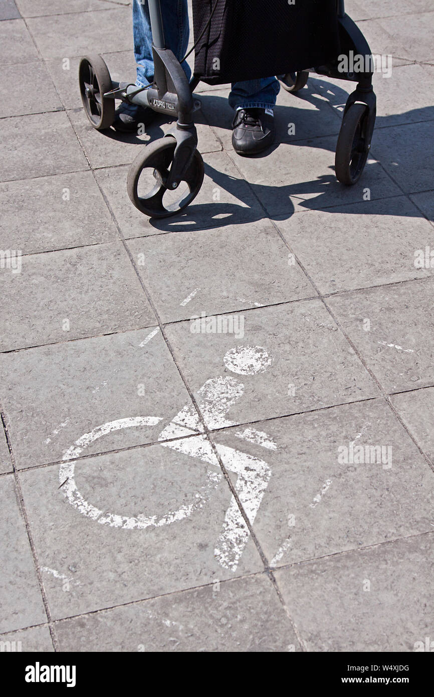Rollator Walker High Resolution Stock Photography and Images - Alamy