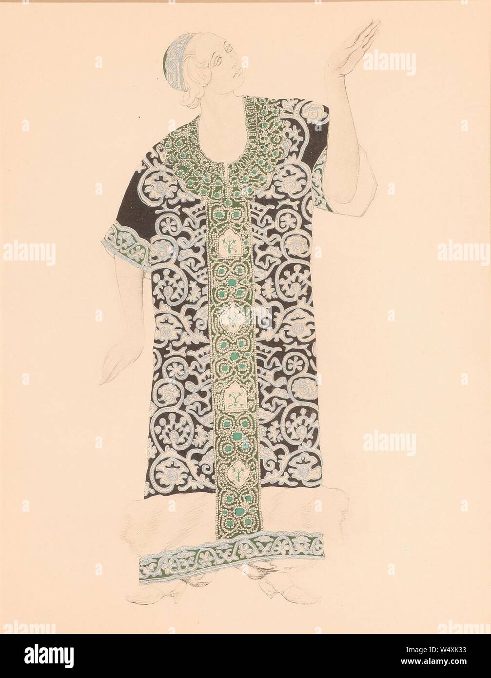 Costume-Design, 1911 by Leon Bakst Stock Photo - Alamy