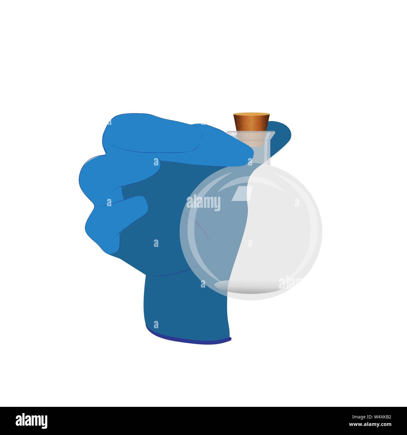 Hand holding chemical flask isolated hi-res stock photography and ...