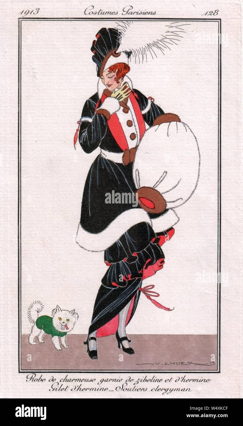 Costumes Parisiens, 1913 Stock Photo - Alamy