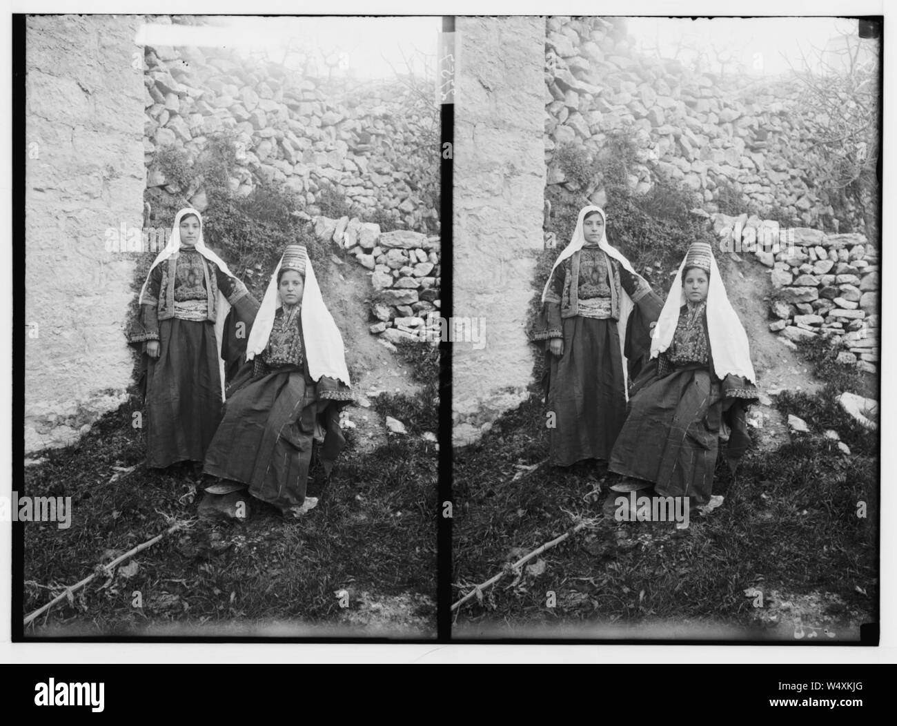 Costumes, characters, etc. Bethlehem women Stock Photo - Alamy