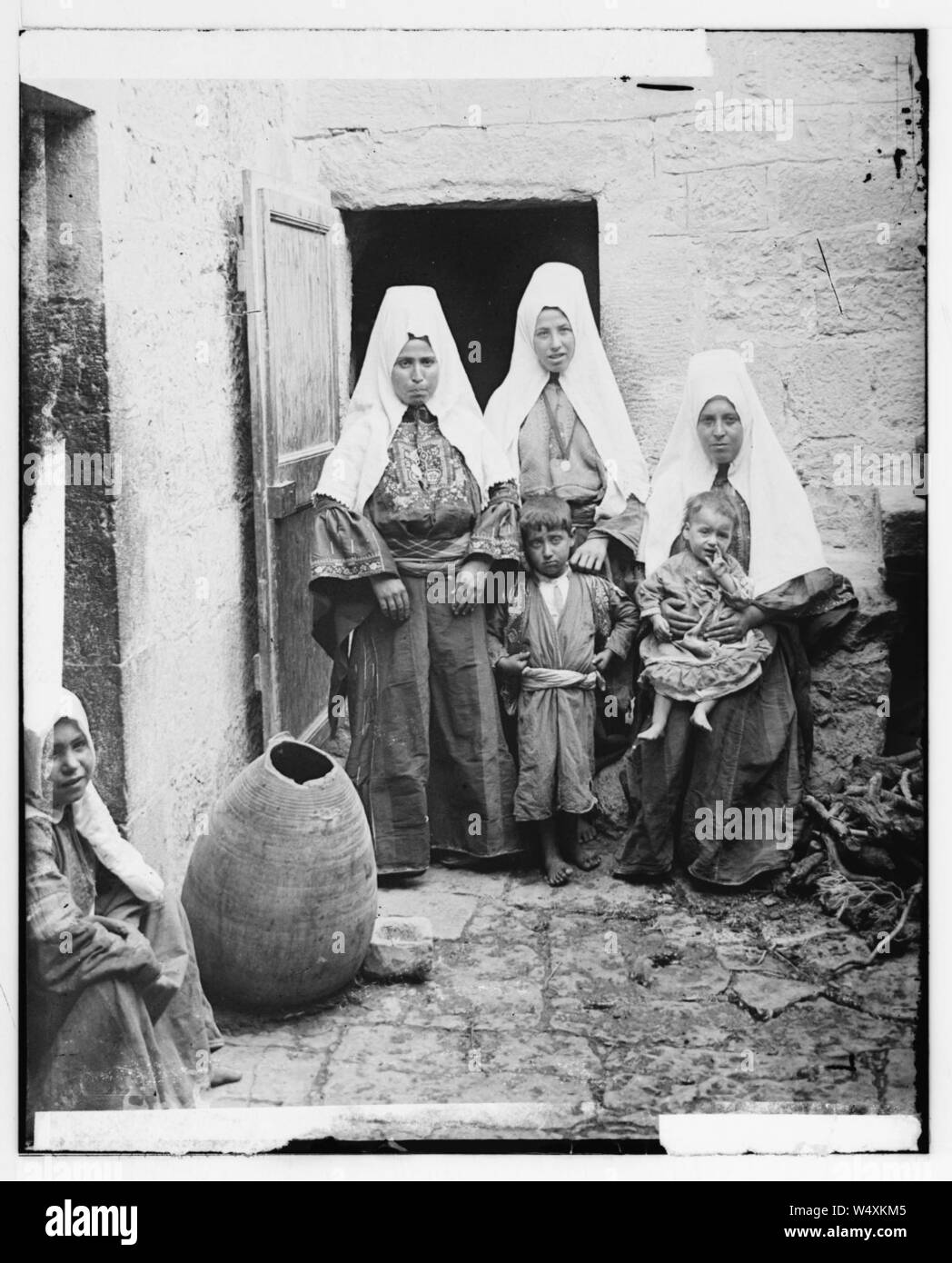 Costumes, characters, etc. Group of Bethlehemites Stock Photo - Alamy