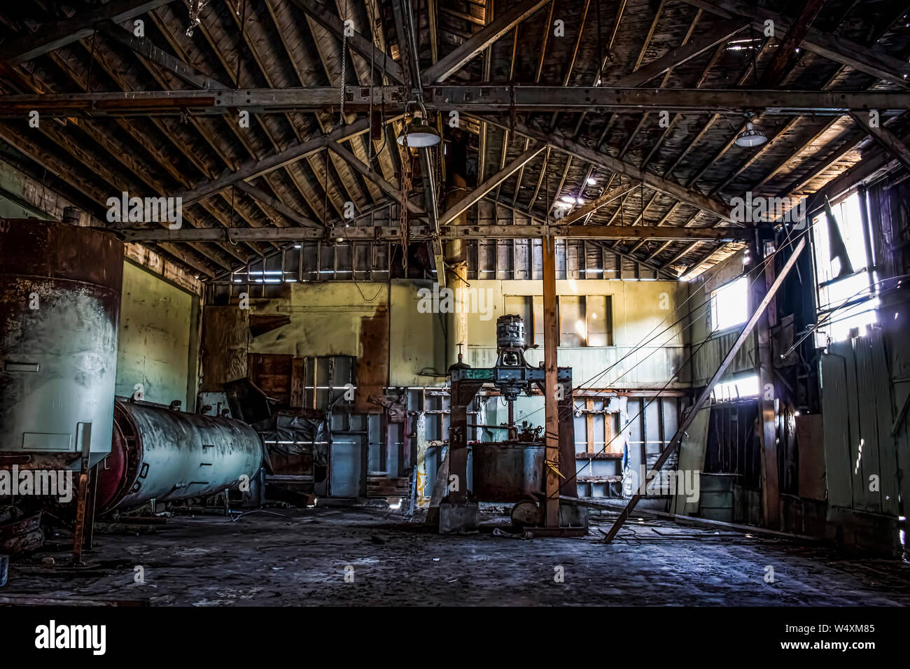 Inside Old Warehouse