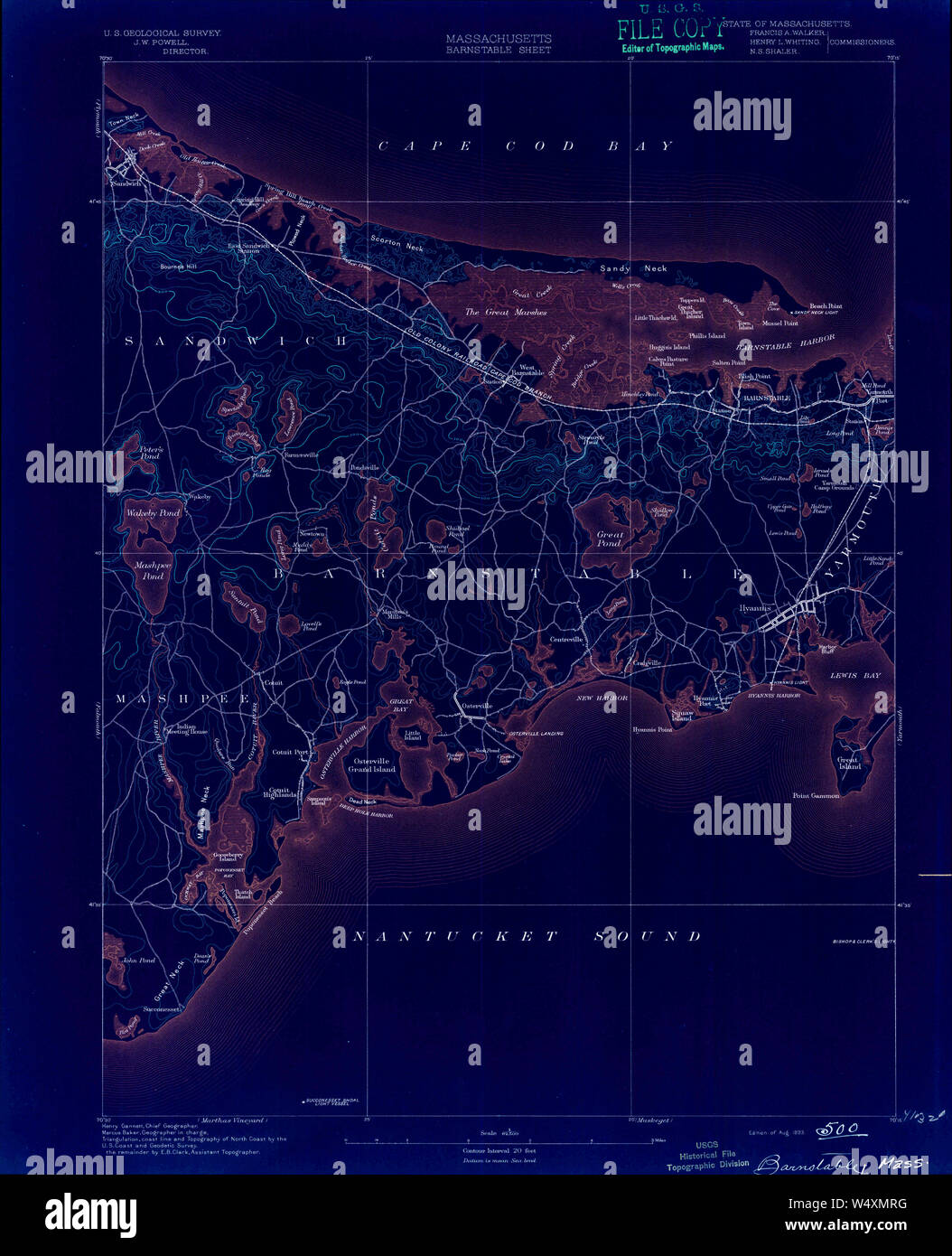 Barnstable map hi-res stock photography and images - Alamy