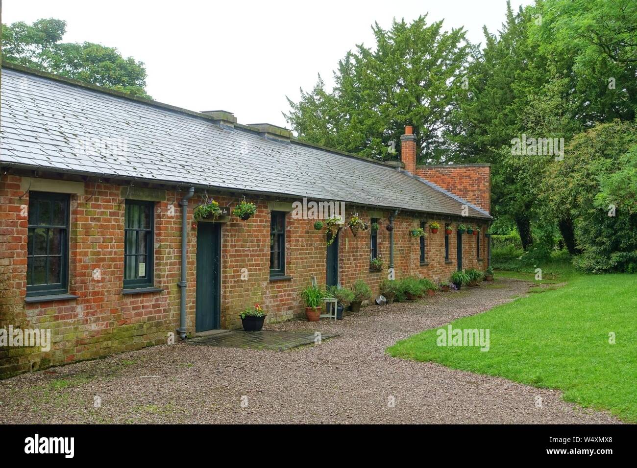 Cottages - Walled Garden, Shugborough Estate - Staffordshire, England ...