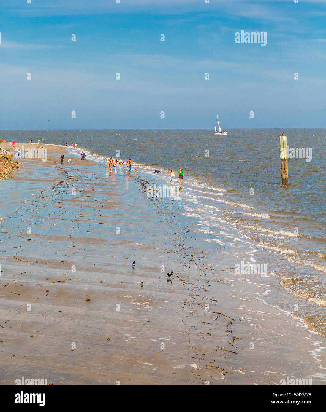St simons island beach hi-res stock photography and images - Alamy