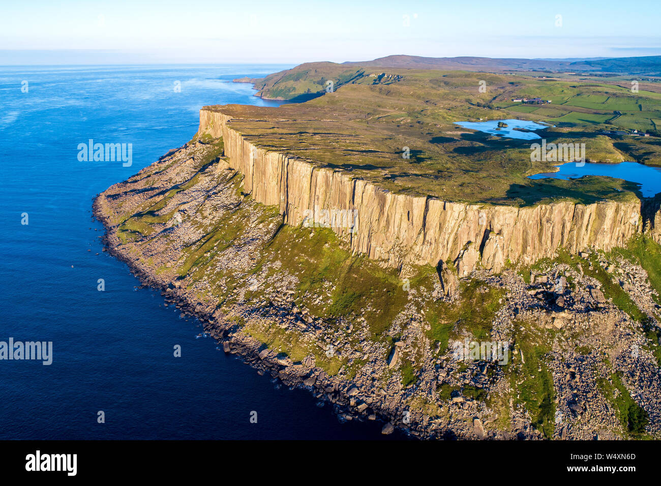 Aerial waves headland hi-res stock photography and images - Alamy
