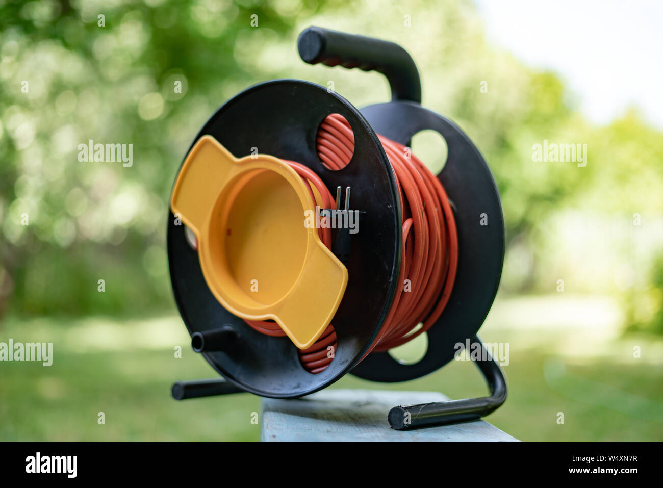 big roll of the industrial wire cable elecricity connection indusrty ...