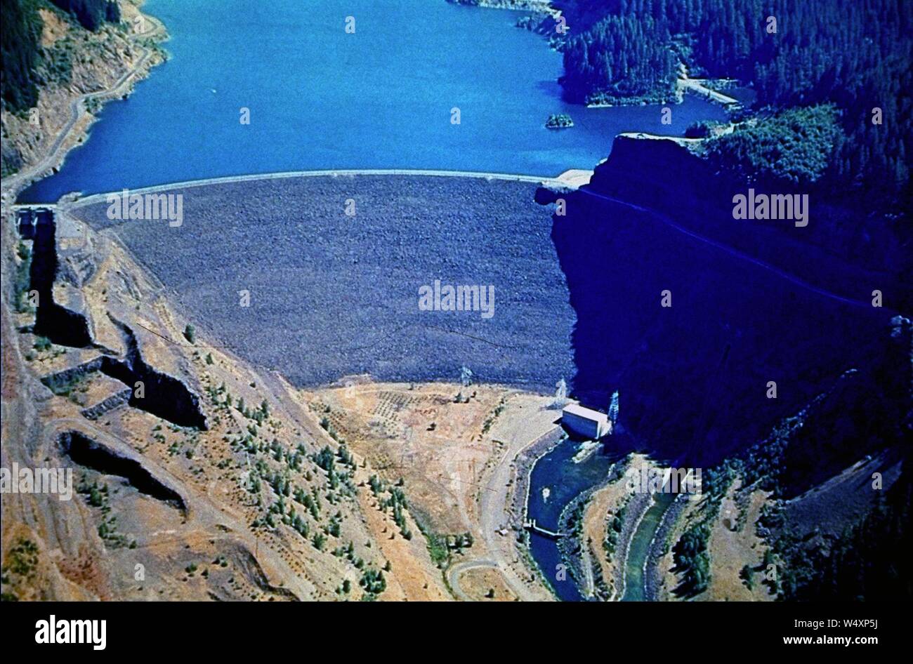 Cougar Dam Oregon Stock Photo - Alamy