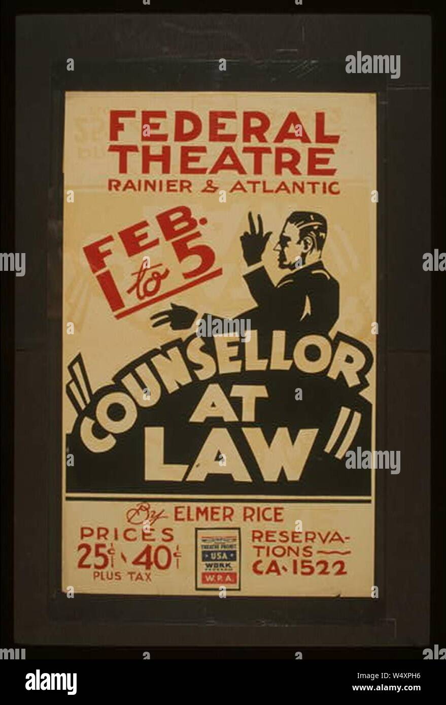 Wpa poster hi-res stock photography and images - Alamy
