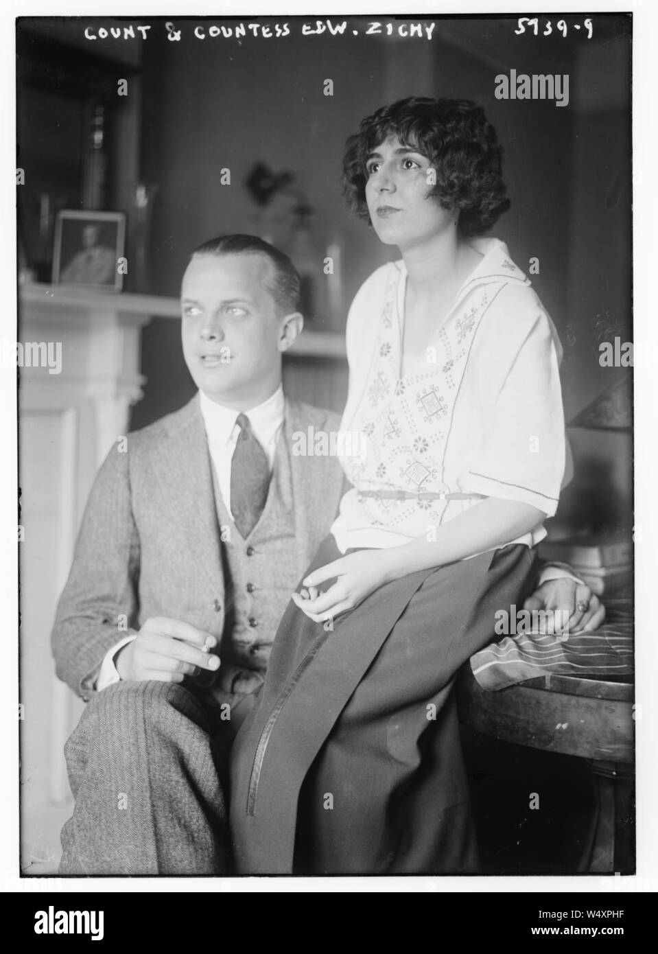 Count & Countess Edw. Zichy Stock Photo - Alamy