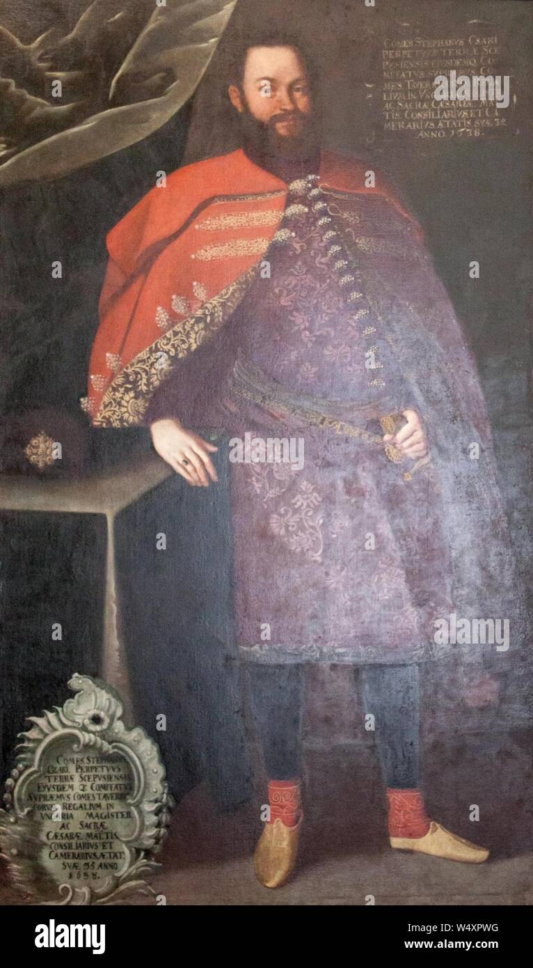 Count István Csáky Stock Photo - Alamy