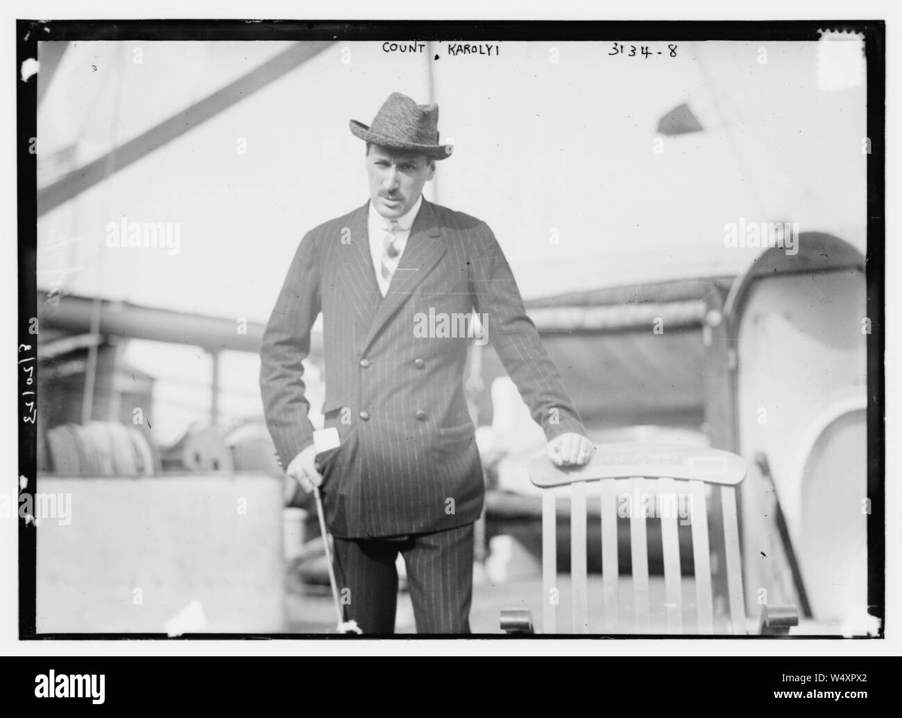 Count Michael Karolyi Stock Photo - Alamy