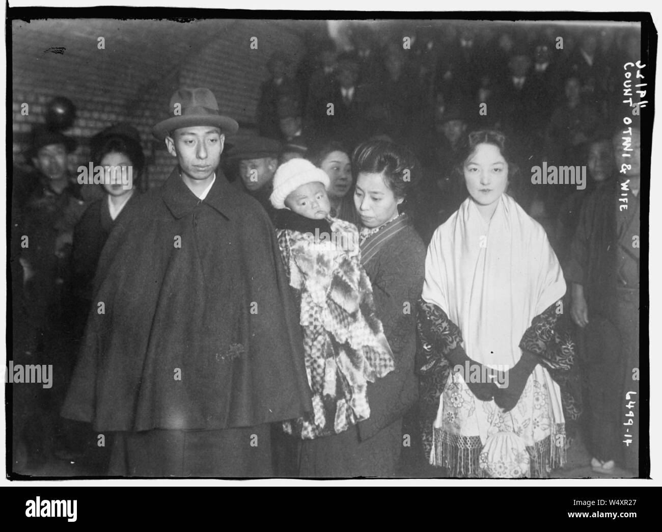 Count Otani & wife Stock Photo - Alamy