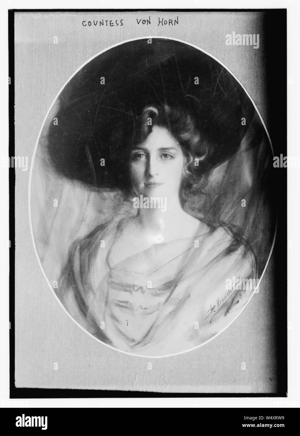 Countess Von Horn Stock Photo - Alamy