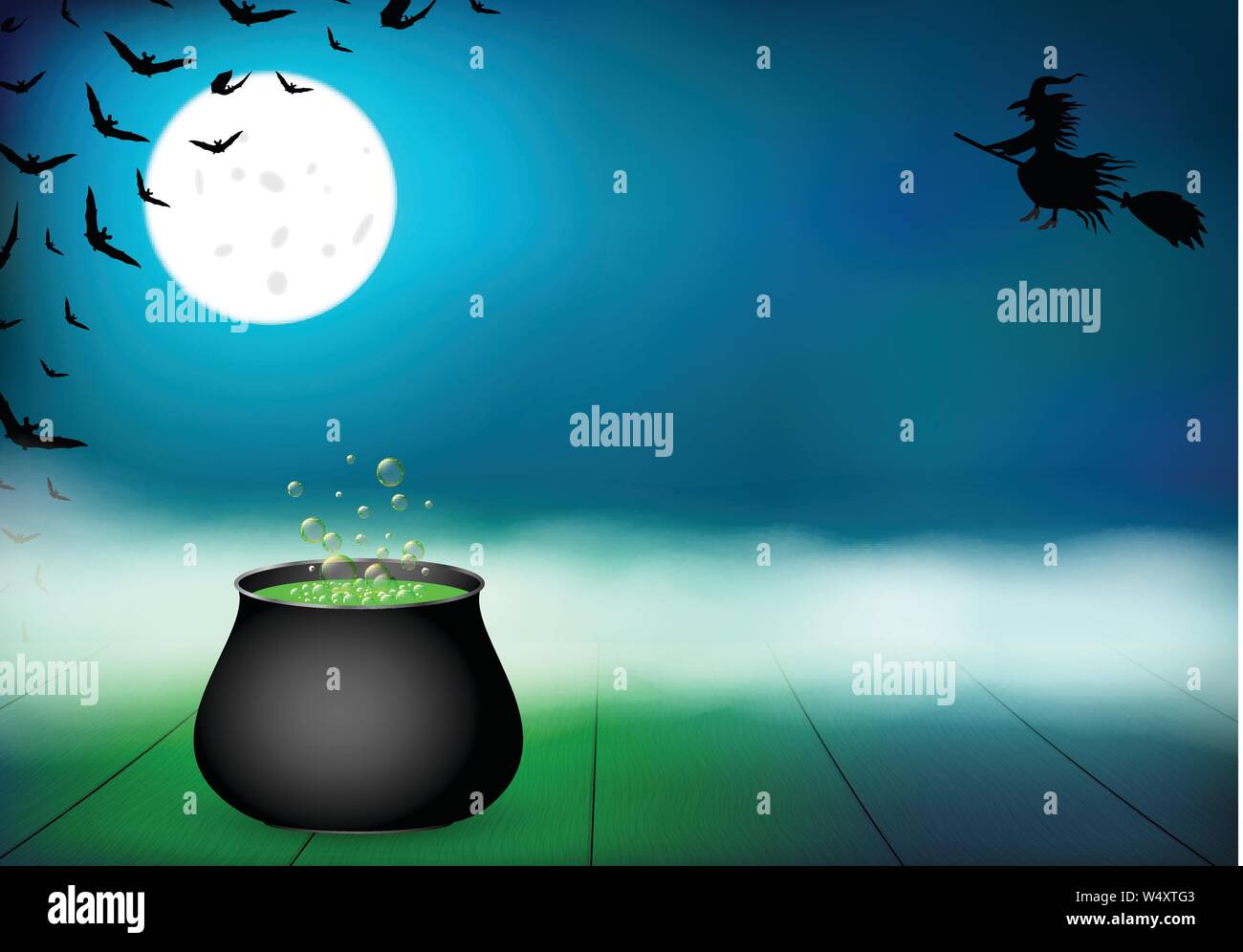 Cauldron witch hi-res stock photography and images - Alamy