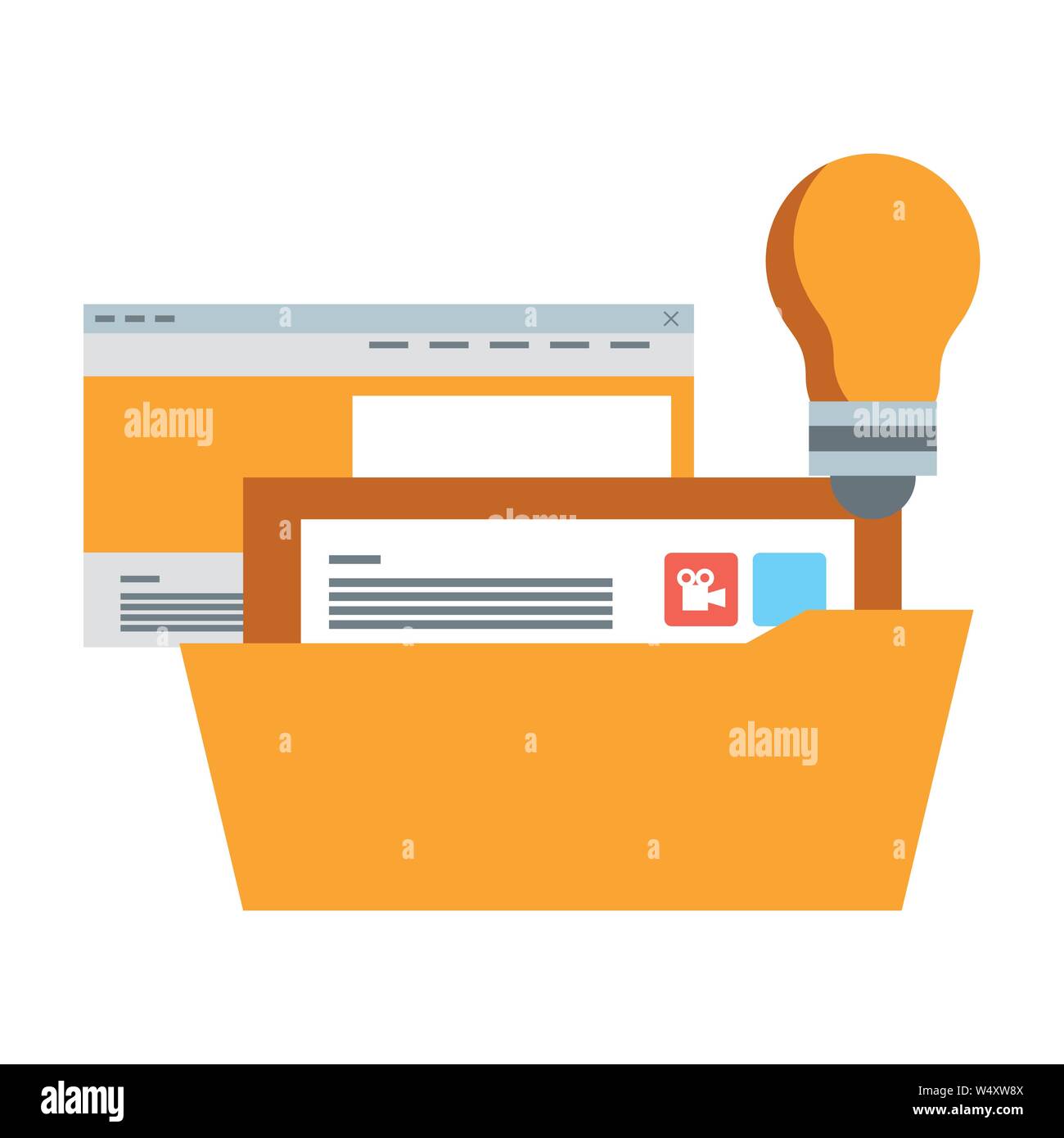 technology digital online modern cartoon Stock Vector Image & Art - Alamy