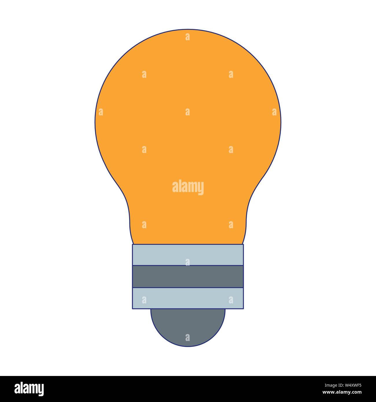 light bulb idea energy cartoon Stock Vector Image & Art - Alamy