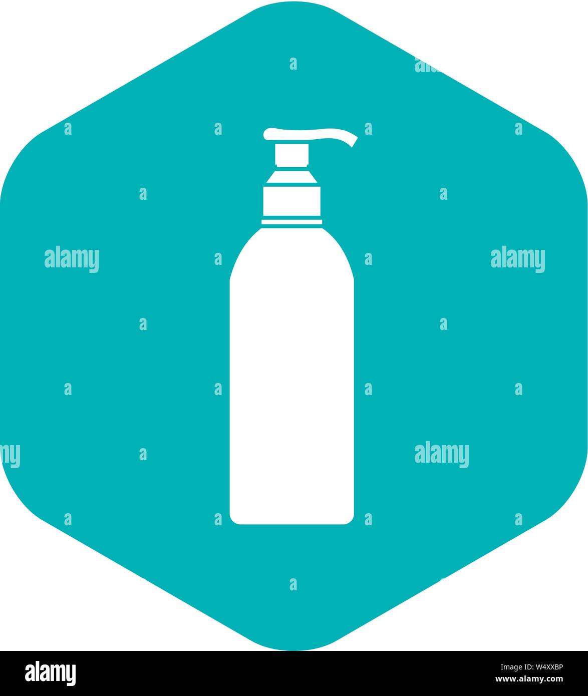 Cosmetic bottle icon, simple style Stock Vector Image & Art - Alamy