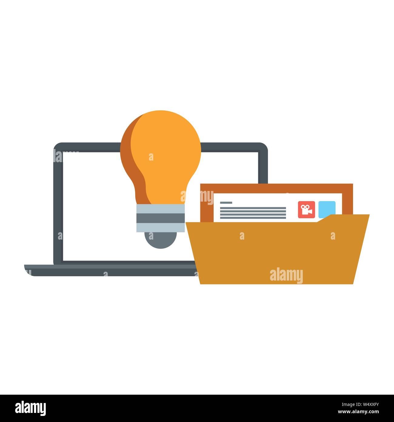 technology digital online modern cartoon Stock Vector Image & Art - Alamy