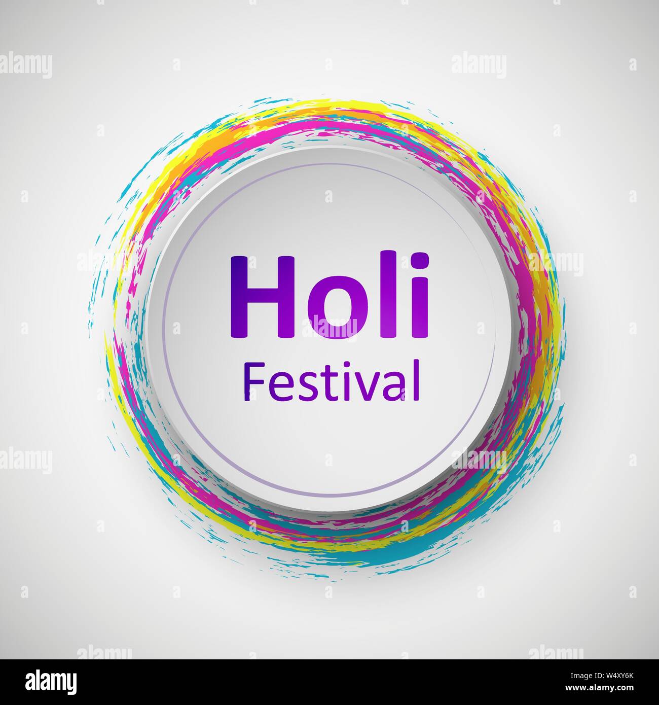 Holi festival colours vector art hi-res stock photography and images ...