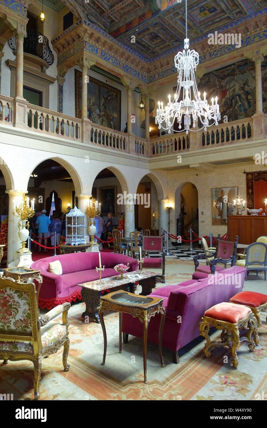 Court - Cà d'Zan Stock Photo - Alamy