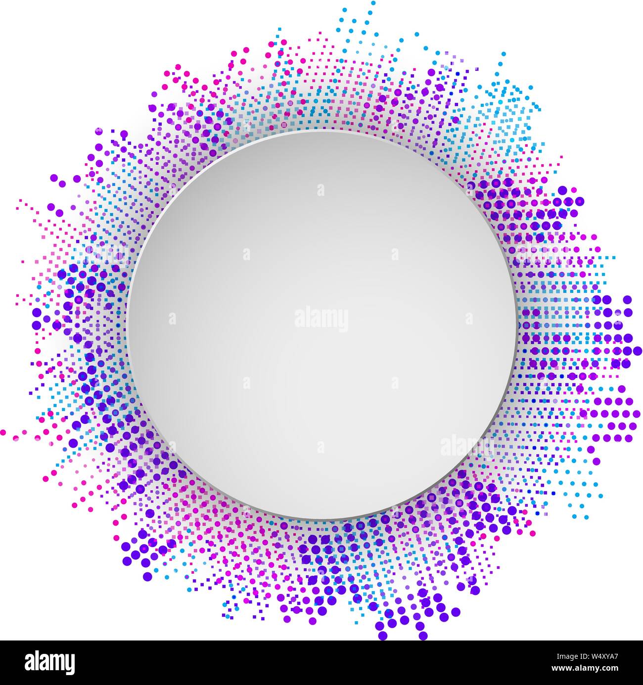 Modern abstract multicolor doted background for design posters ...