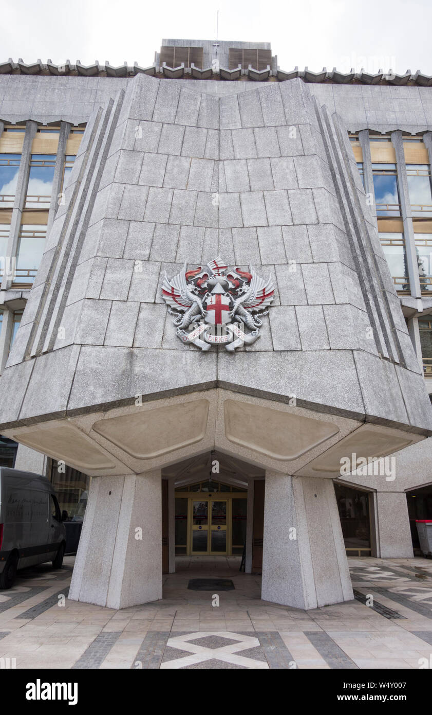 West wing of the guildhall hi-res stock photography and images - Alamy