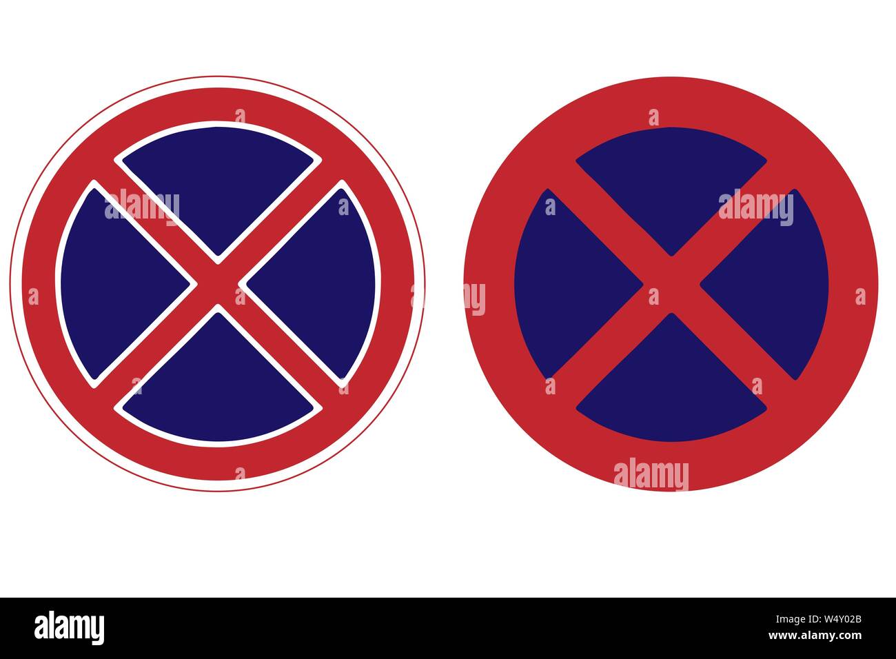 Prohibition no symbol, Sign ban vector illustration Stock Vector Image ...