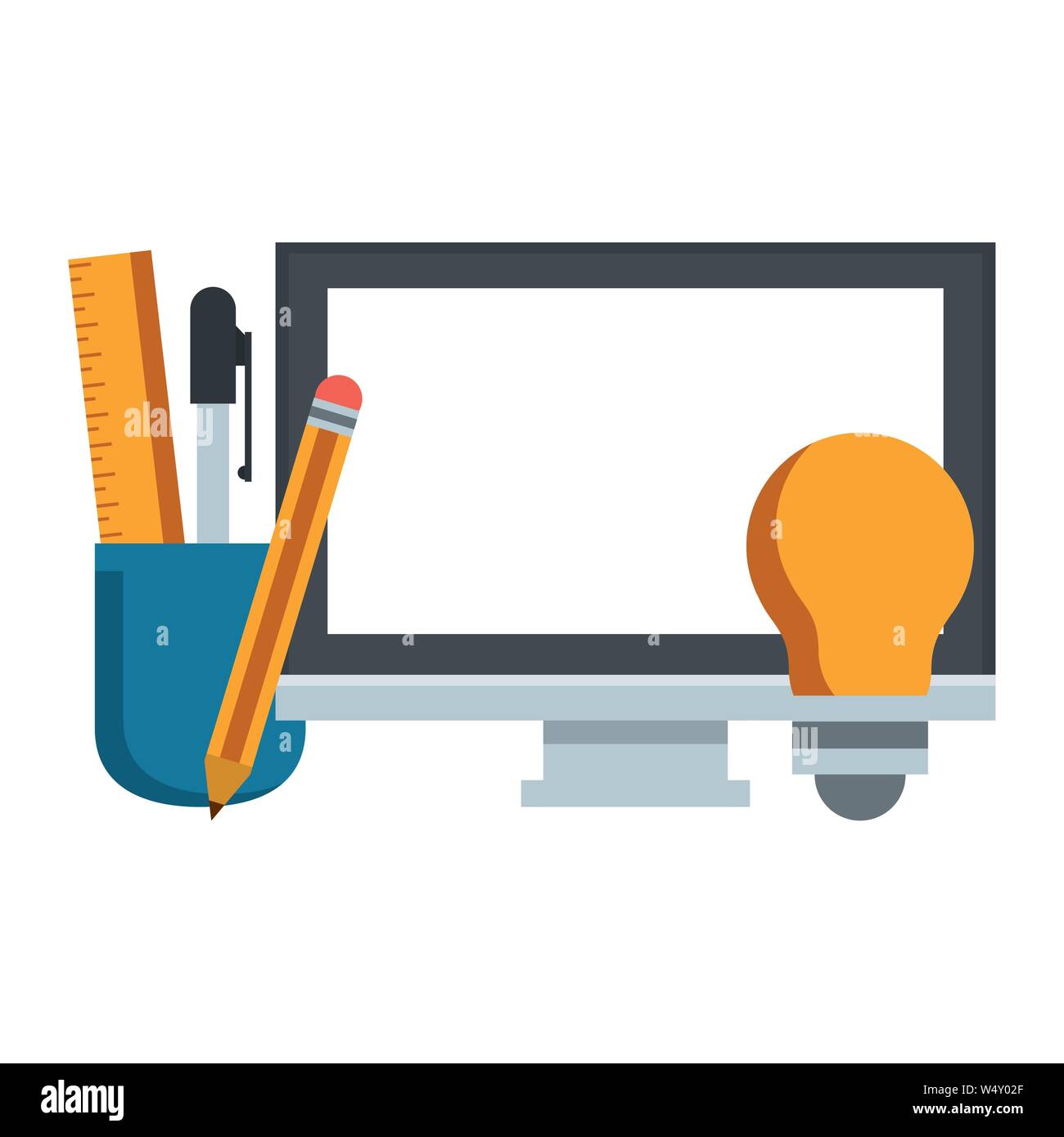 technology digital online modern cartoon Stock Vector Image & Art - Alamy