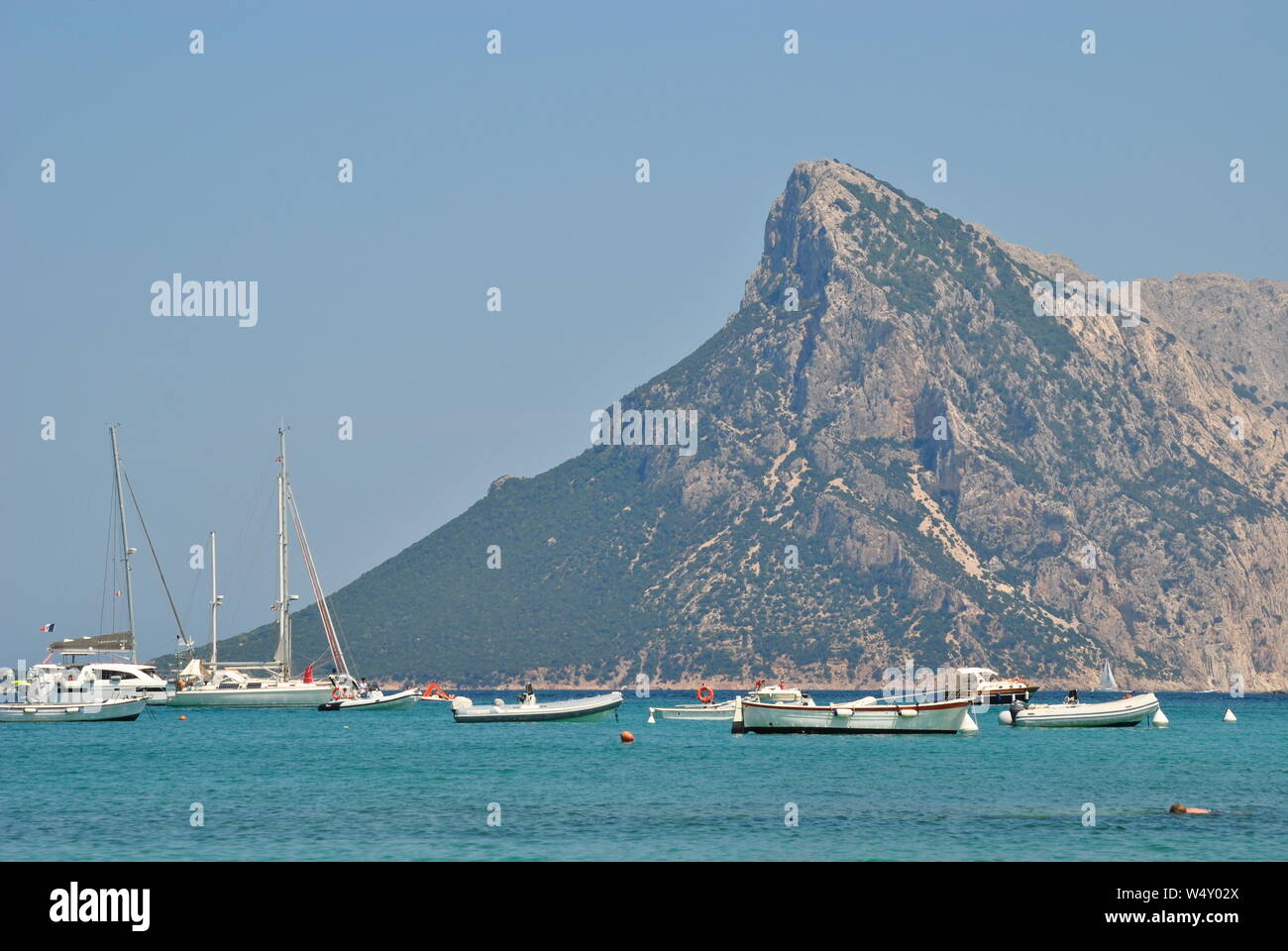 Sardinia - Molara isle Stock Photo - Alamy